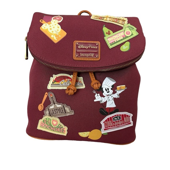 Loungefly | Bags | Loungefly Disney California Adventure Food Wine ...